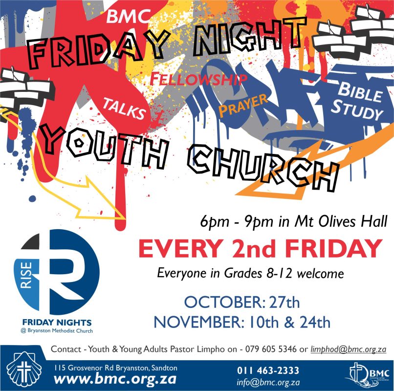 Youth & Young Adults - Bryanston Methodist Church